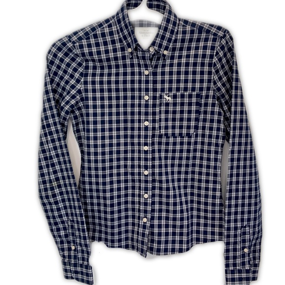 Abercrombie & Fitch | Tops | Abercrombie Fitch Signature Icon Oxford ...